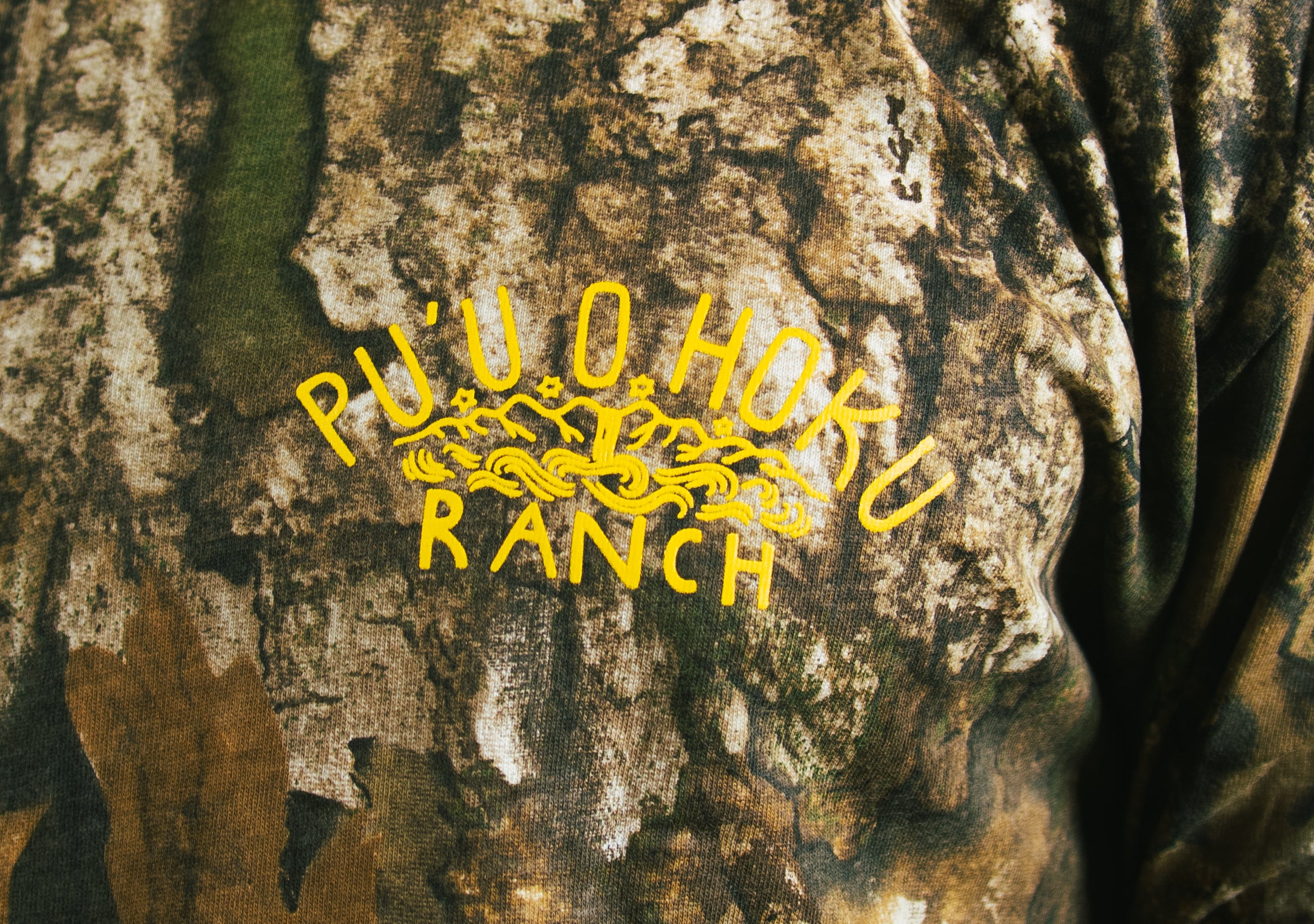 Ranch Logo T-Shirt (Realtree Camo) – Pu'u O Hoku Ranch